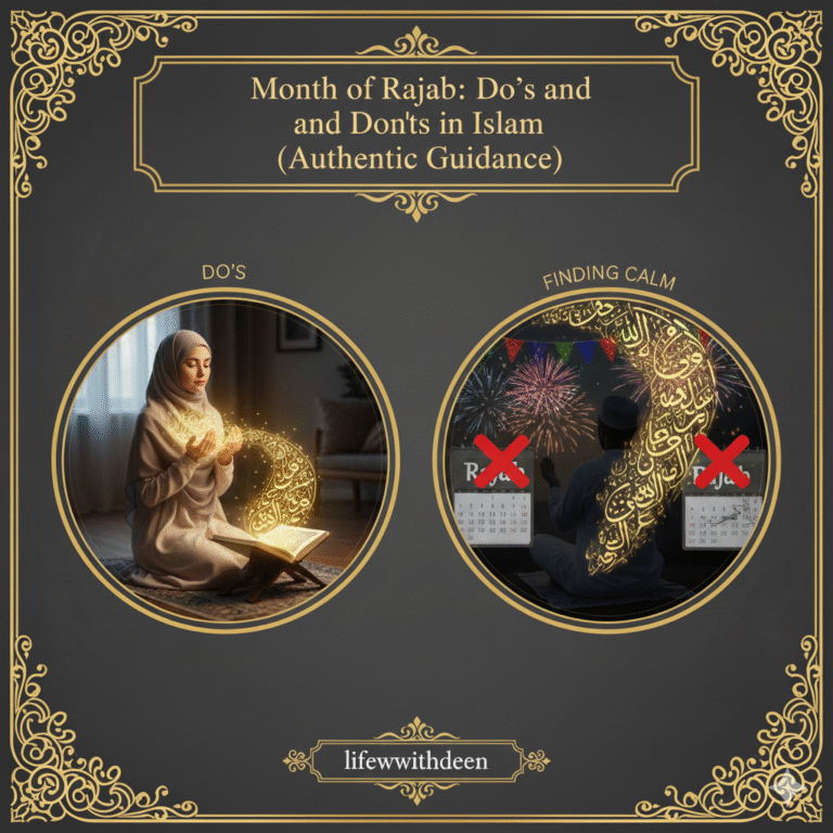 Month of Rajab: Do’s and Don’ts in Islam (Authentic Guidance